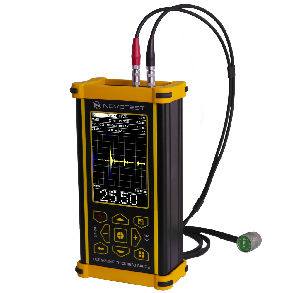 Ultrasonic Thickness Gauge NOVOTEST UT-2A (A-Scan) – Alliance Solutions ...